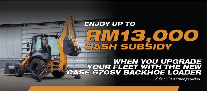 Backhoe Loader: 570SV Backhoe Loader Promo – Sunway Marketing – Heavy ...